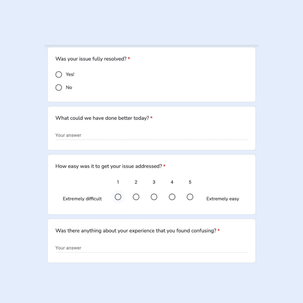 45 csat survey examples + templates with bonus tips.