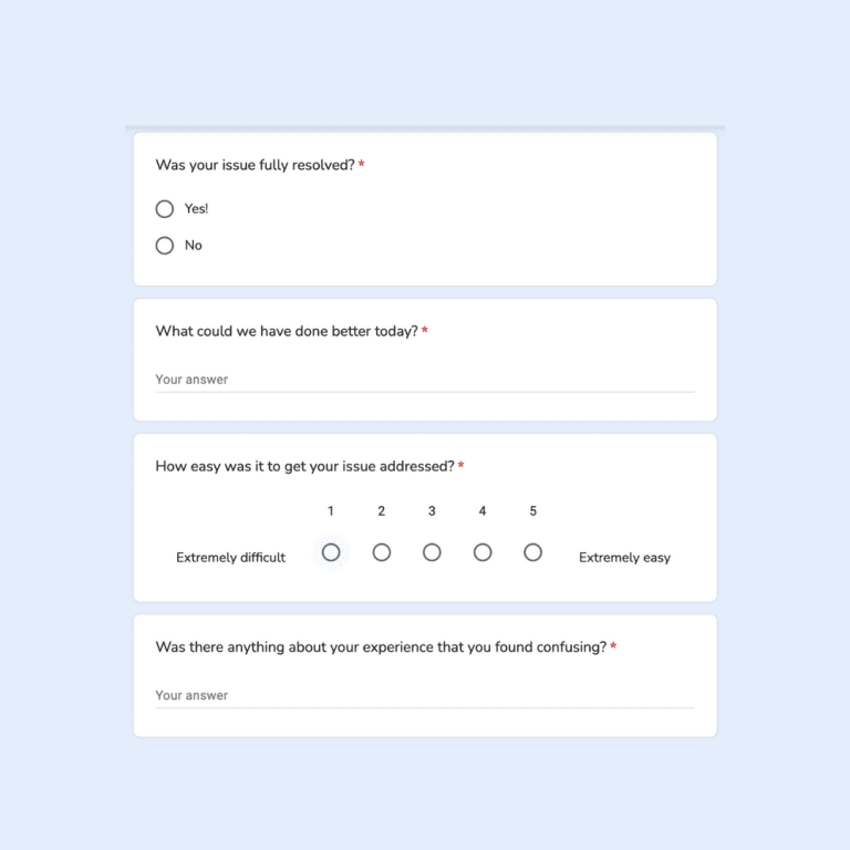 45 csat survey examples + templates with bonus tips.