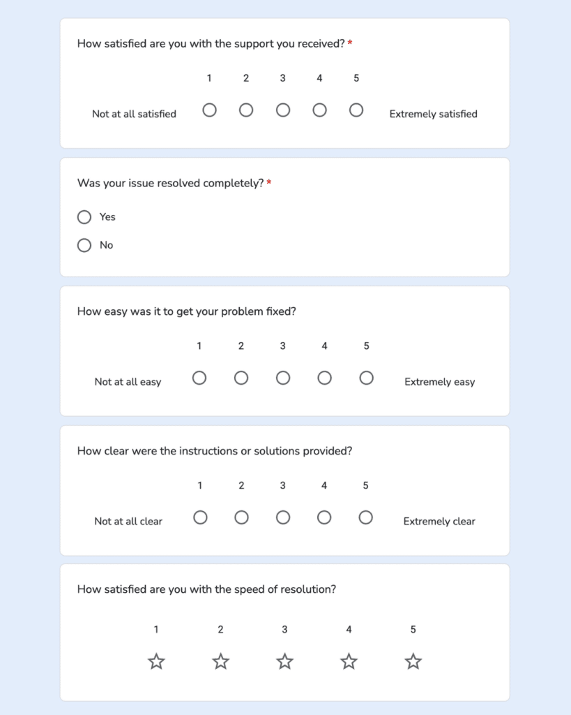 45 csat survey examples + templates with bonus tips.