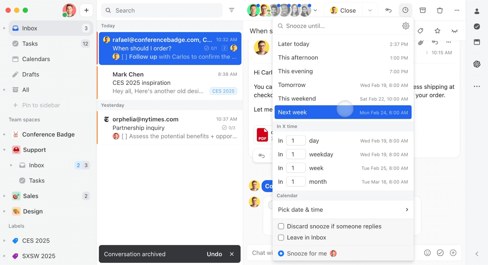 19 AI Email Management Tools To Check Out in 2025