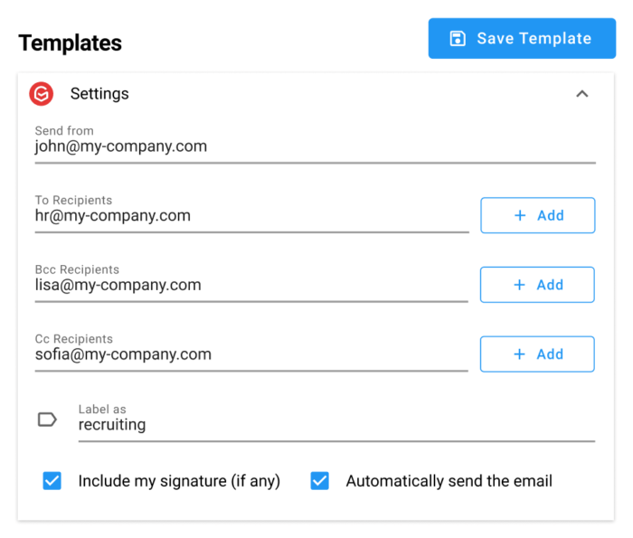 10 Best Gmail Template Extensions to boost Productivity