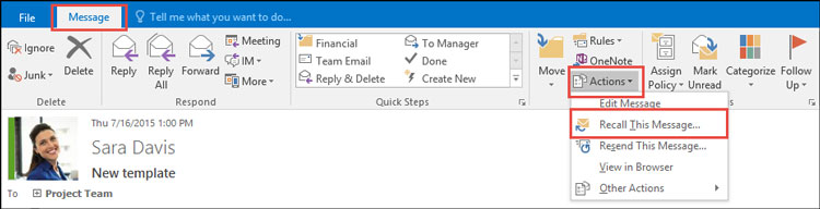 How to Recall and Replace Email in Outlook ? (2025 Guide)