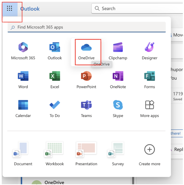 How to Sync OneDrive with Outlook?