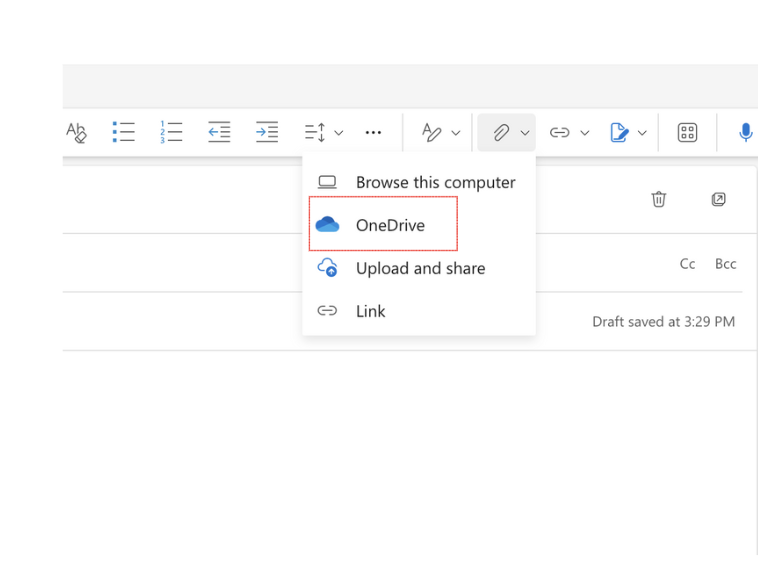 How to Sync OneDrive with Outlook?