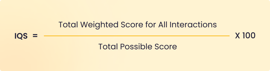 How to measure Internal Quality Score (IQS) and 10 tips to improve it