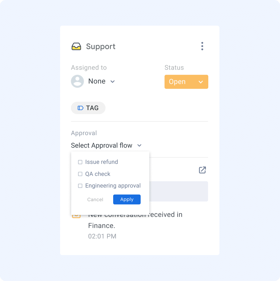 Get approvals on customer emails faster with Hiver